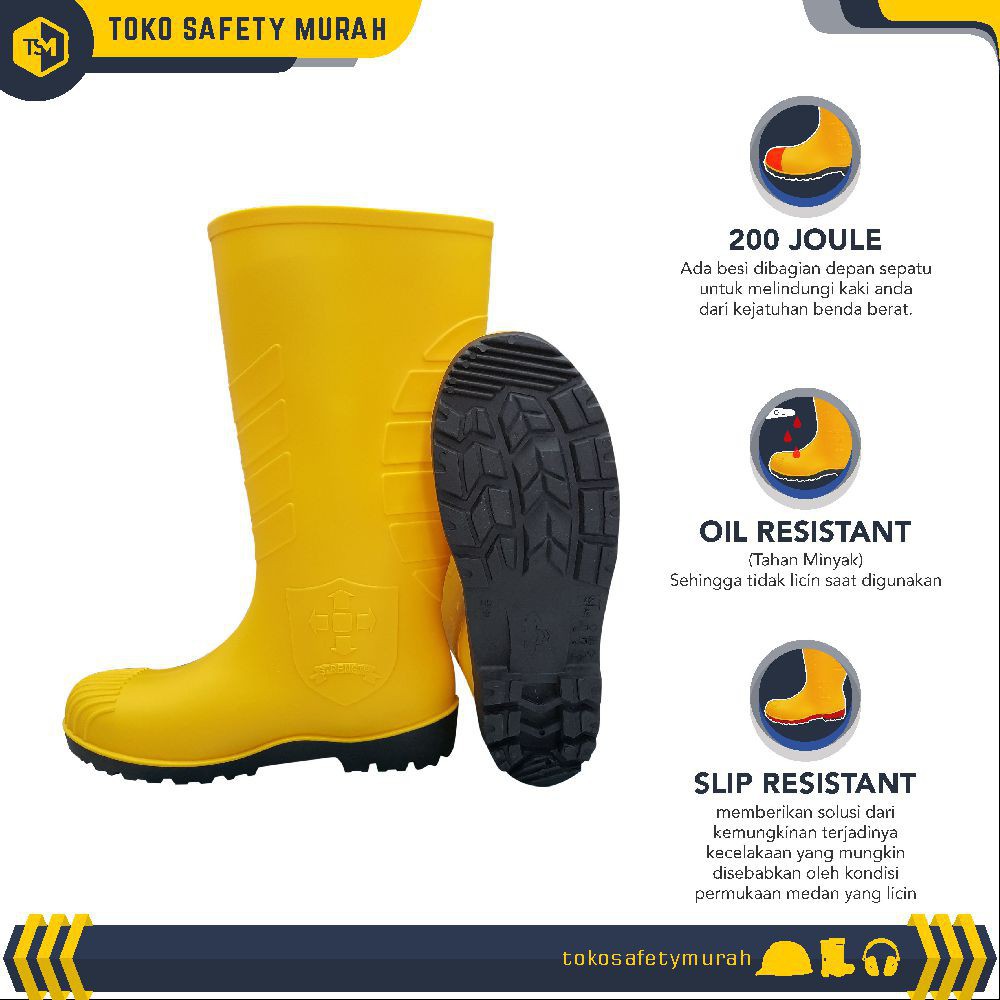 Jual Sepatu Safety Boot Strength - Sepatu Boot Karet PVC - Sepatu Kerja ... Jual Sepatu Safety Boot Strength - Sepatu Boot Karet PVC - Sepatu Kerja ...