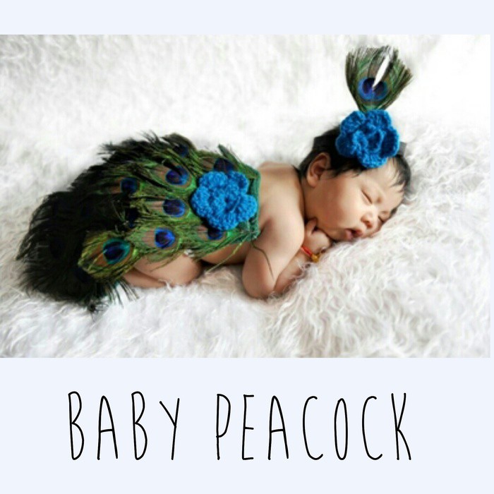 Jual Baby Peacock - Kostum merak -= kostum foto bayi | Shopee Indonesia