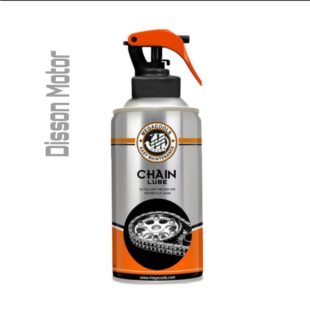 Jual MEGACOOLS Chainlube 300ML Pelumas Rantai Motor Oli rantai | Shopee ...