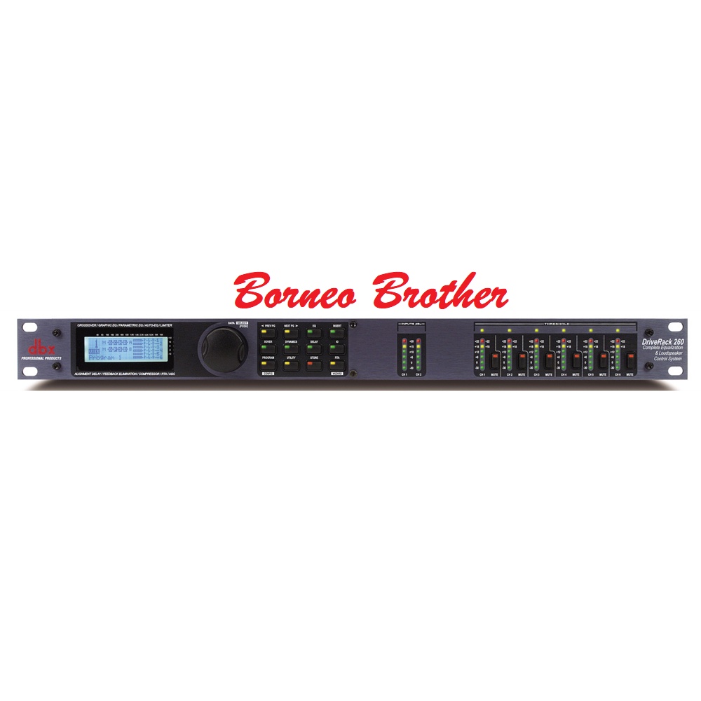 Jual Speaker Management DBX DriveRack 260 DBX 260 Original Garansi ...
