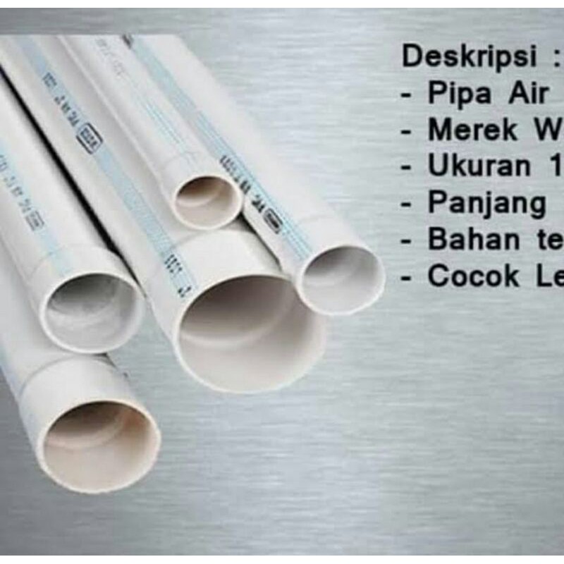 Jual Pipa Air PVC RUCIKA WAVIN 3/4" AW Per meter | Shopee Indonesia