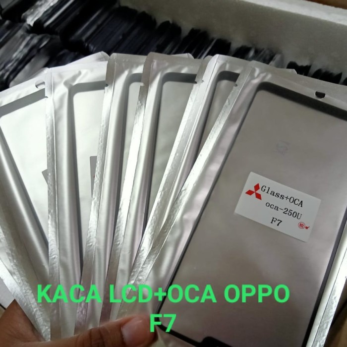 Jual Kaca Lcd Kaca Depan Lcd Glass Lcd Plus Lem Oca Oppo F7 | Shopee Indonesia