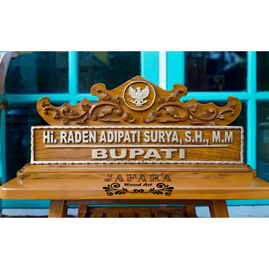 Jual Papan Nama Meja Kantor Ukir Minimalis (Bisa Custome) | Shopee ...