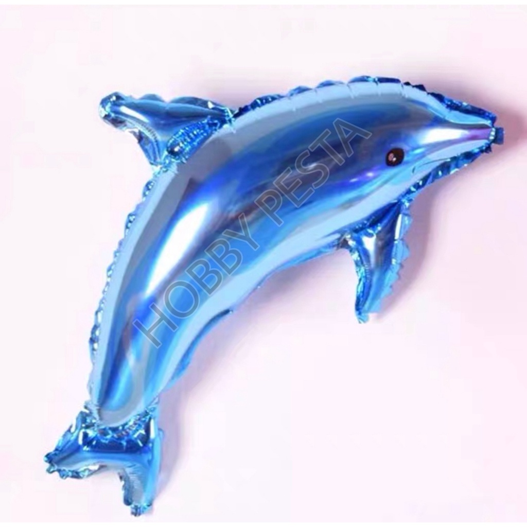 Jual BALON FOIL DOLPHIN MINI / BALON DOLPHIN / BALON IKAN MINI / BALON ...