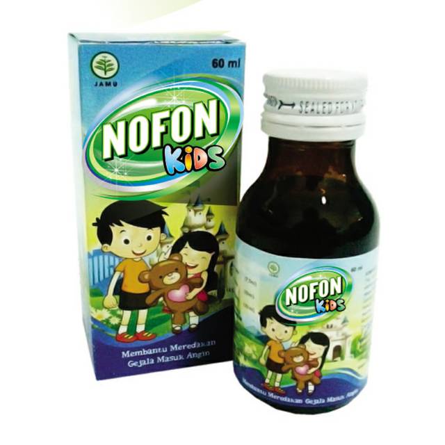 Jual Nofon Kids Syrup 60 ml Meredakan Gejala Masuk Angin Anak | Shopee ...