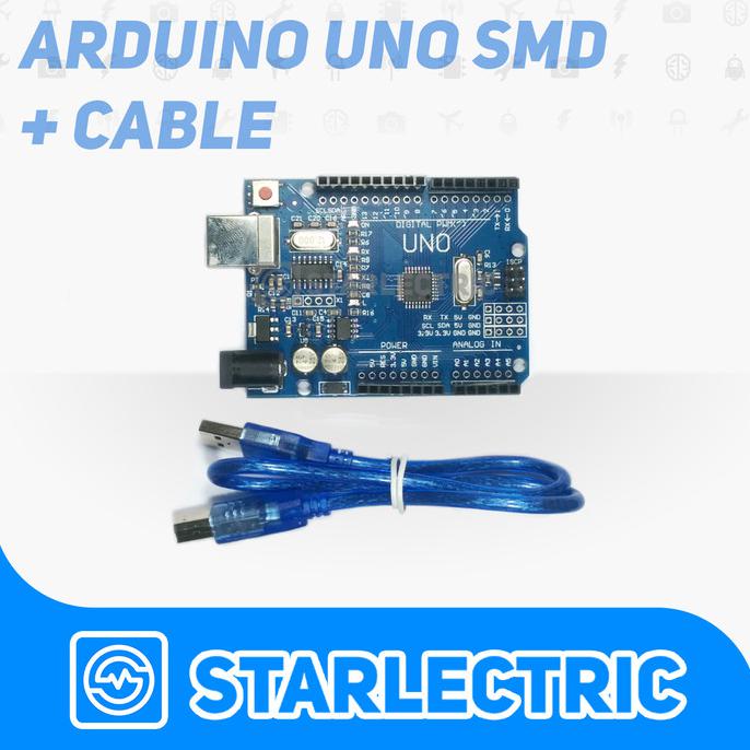 Jual Uno R3 Rev3 ATMega328P SMD CH340G for Arduino IDE Development ...