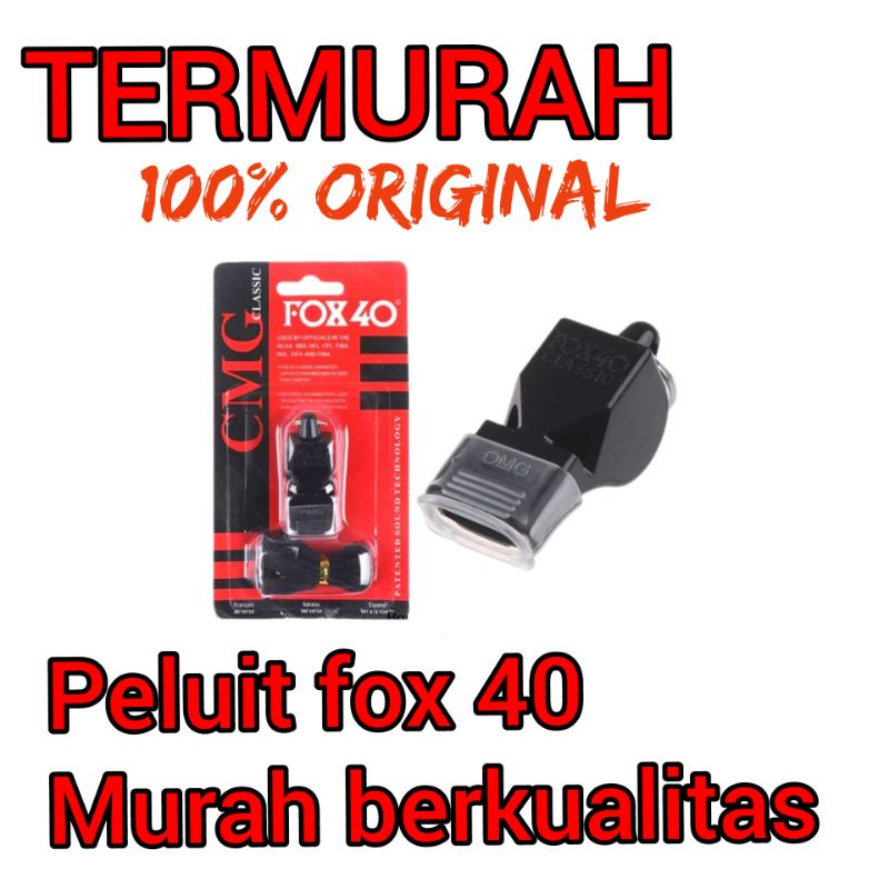 Jual Peluit wasit FOX40 murah original | Shopee Indonesia
