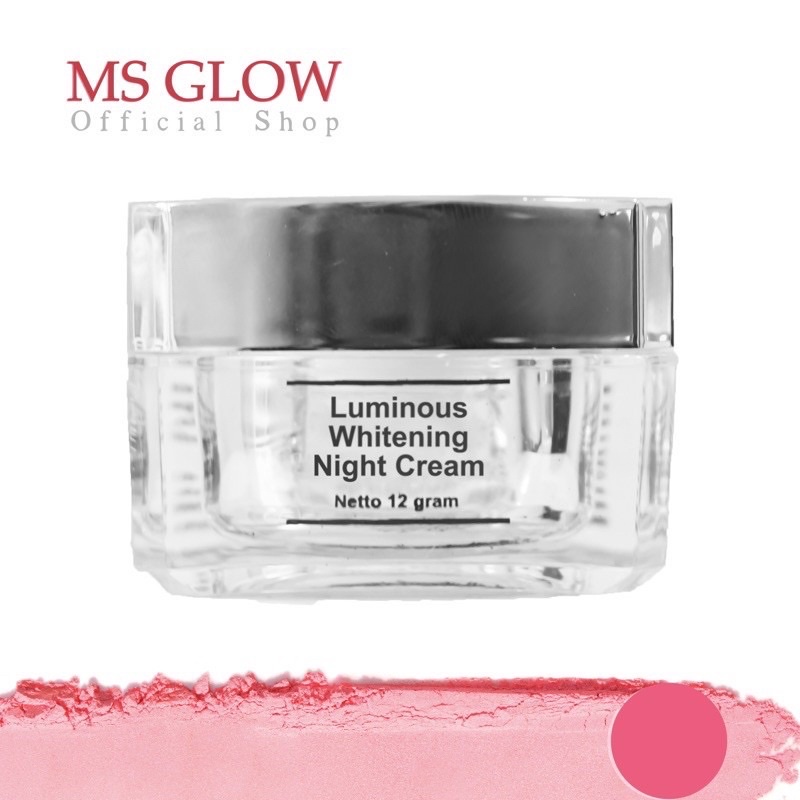 Jual Luminous Night Cream MS Glow (Krim Malam) | Shopee Indonesia