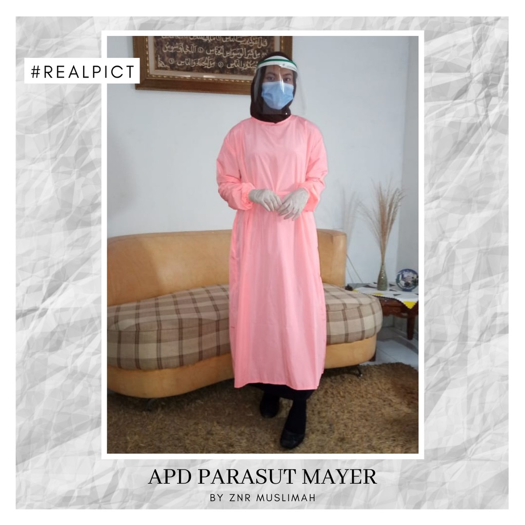 Jual Baju Jaga APD Parasut Mayer | Gown Parasut | APD Gown Medis | Gown ...