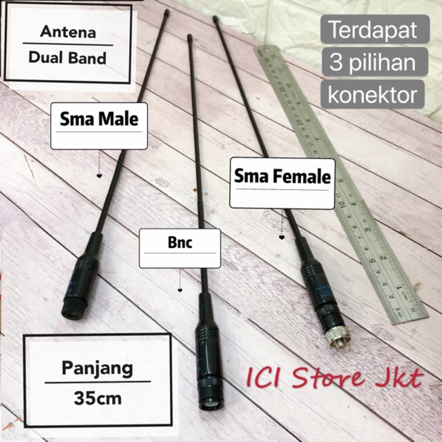 Jual Antena ht panjang 35cm untuk ht kenwood dan semua ht merk china ...