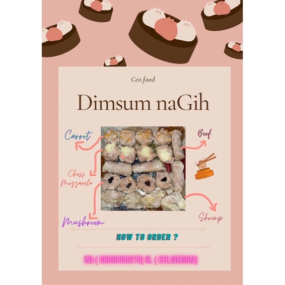 Jual DIMSUM NAGIH ISI 10 | Shopee Indonesia