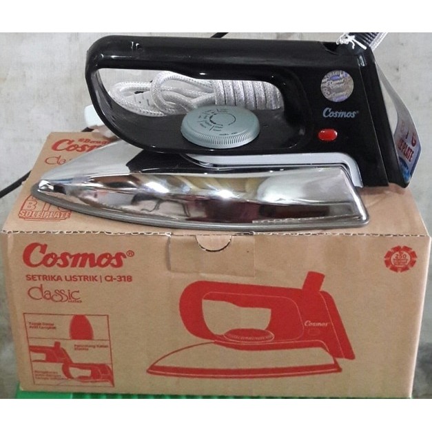 Jual Cosmos CI-318 Setrika Listrik - Electronic Iron - Non Stick ...