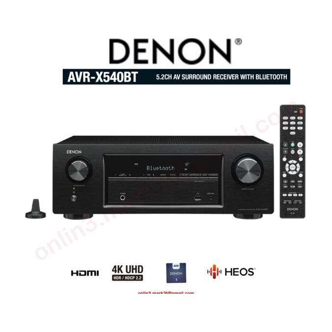 Jual E0809 Denon Avr X 540 Avr540 Av Receiver Amplifier Sln Marantz ...