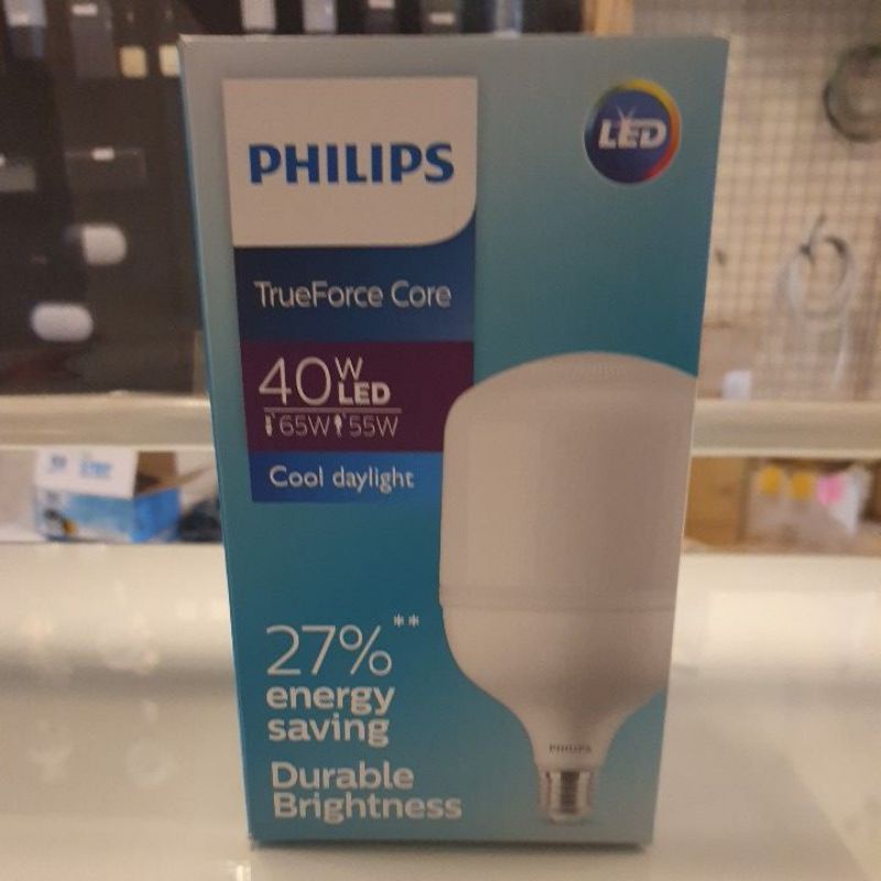 Jual Philips Led TrueForce ( Capsule) 40 Watt Putih | Shopee Indonesia