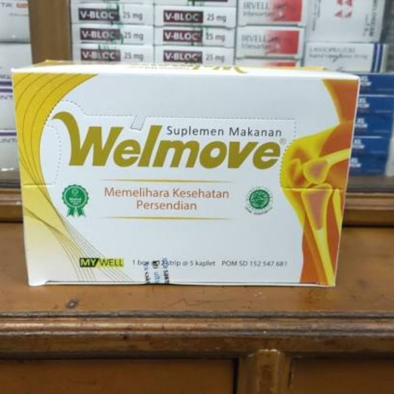 Jual Welmove Obat Sendi 1 strip x 5 kaplet SUPLEMEN Makanan | Shopee ...