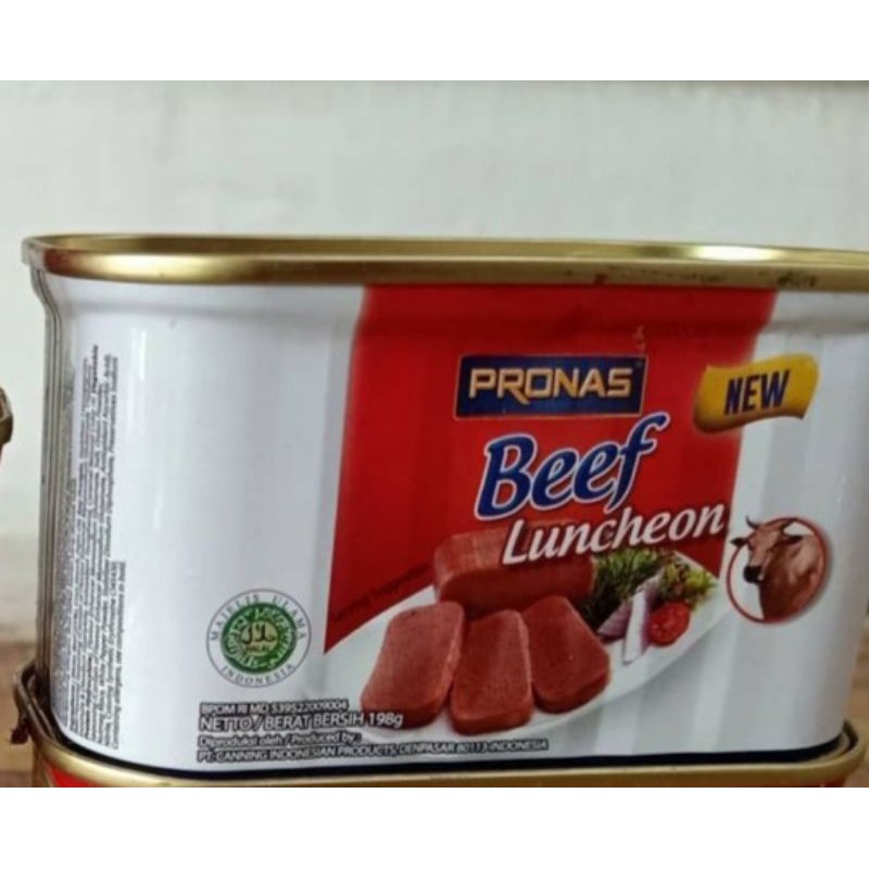 Jual PRONAS Kornet Daging Sapi / Beef Luncheon Daging Sapi / Corned ...