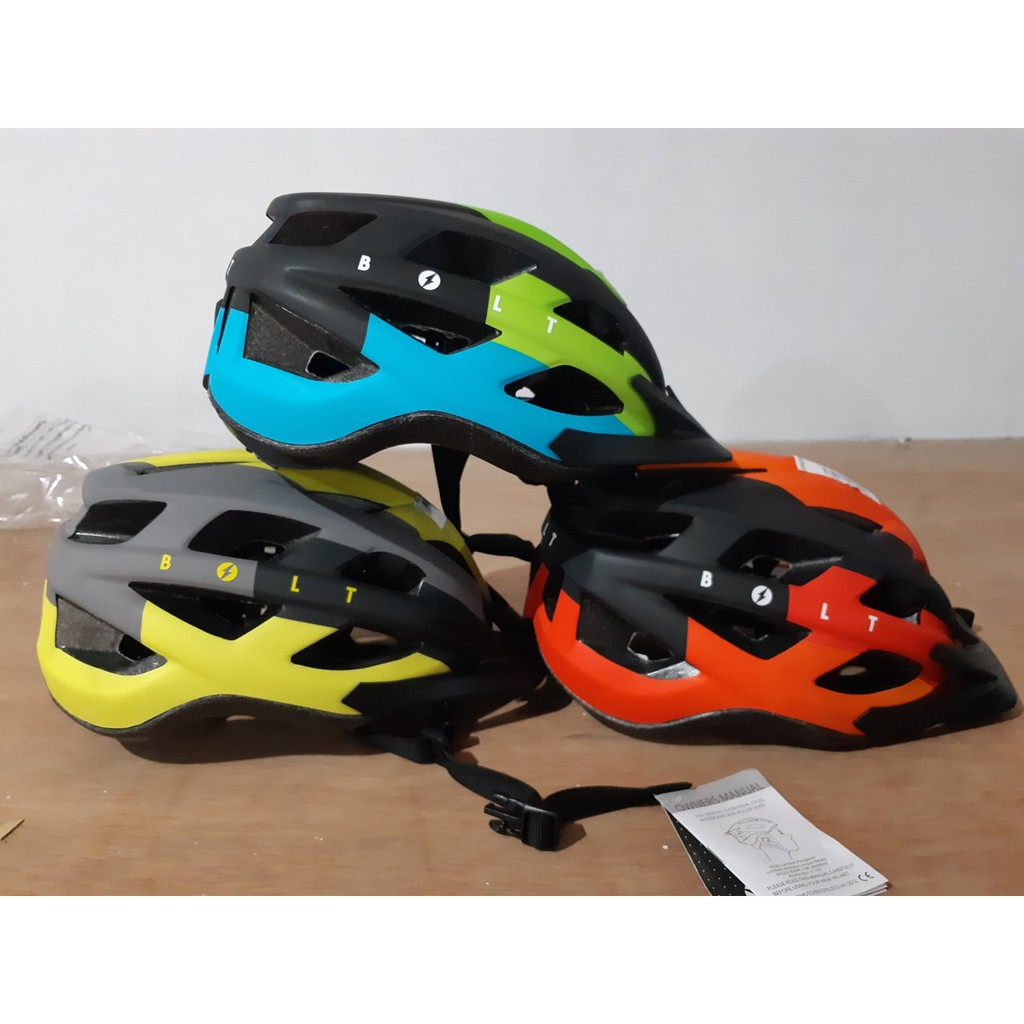 Jual Helm Sepeda Polygon BOLT | Shopee Indonesia