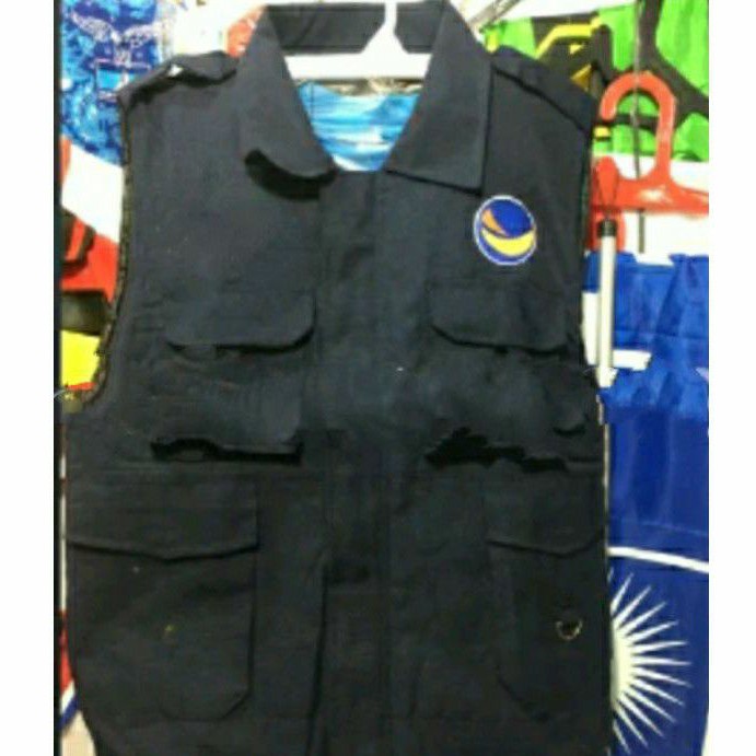 Jual rompi partai Nasdem bahan drill dan Ripstok | Shopee Indonesia