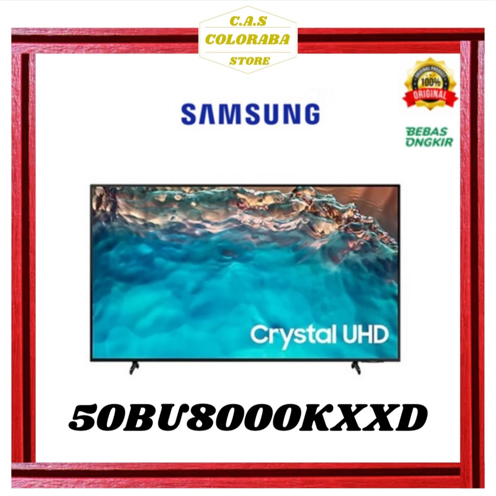 Jual SAMSUNG LED TV 50 INCH UA50BU8000 SMART TV 4K SAMSUNG 50BU8000 ...