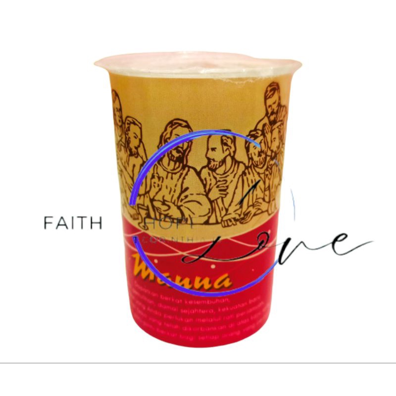 Jual Roti Perjamuan Kudus Ayat merk Manna isi 50 HCB | Shopee Indonesia