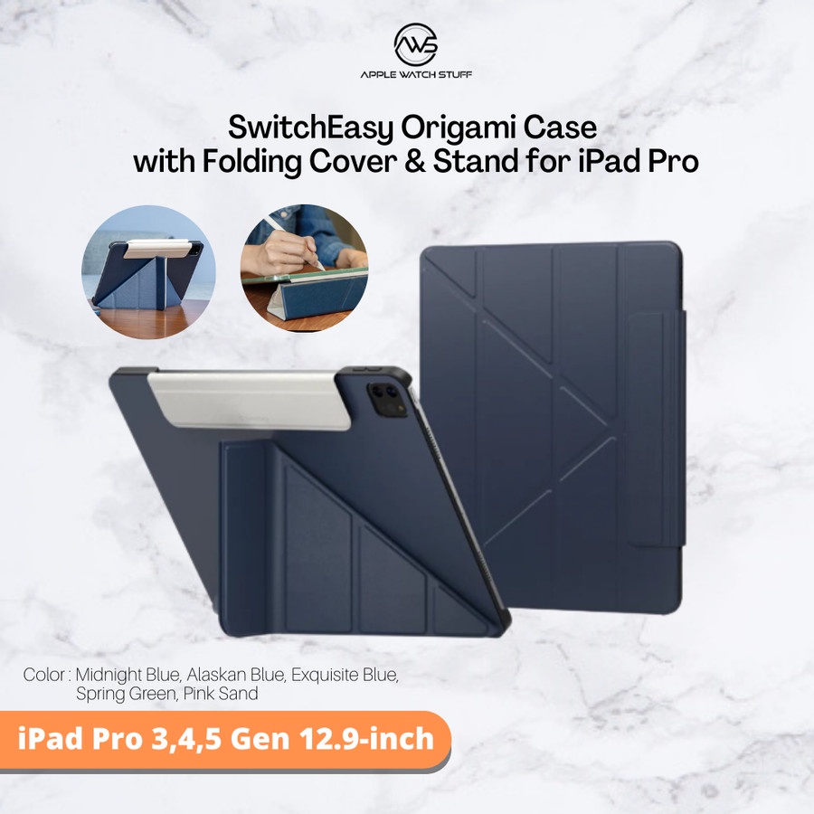 Jual SwitchEasy Origami Case with Folding Cover & Stand for iPad Pro 12 ...