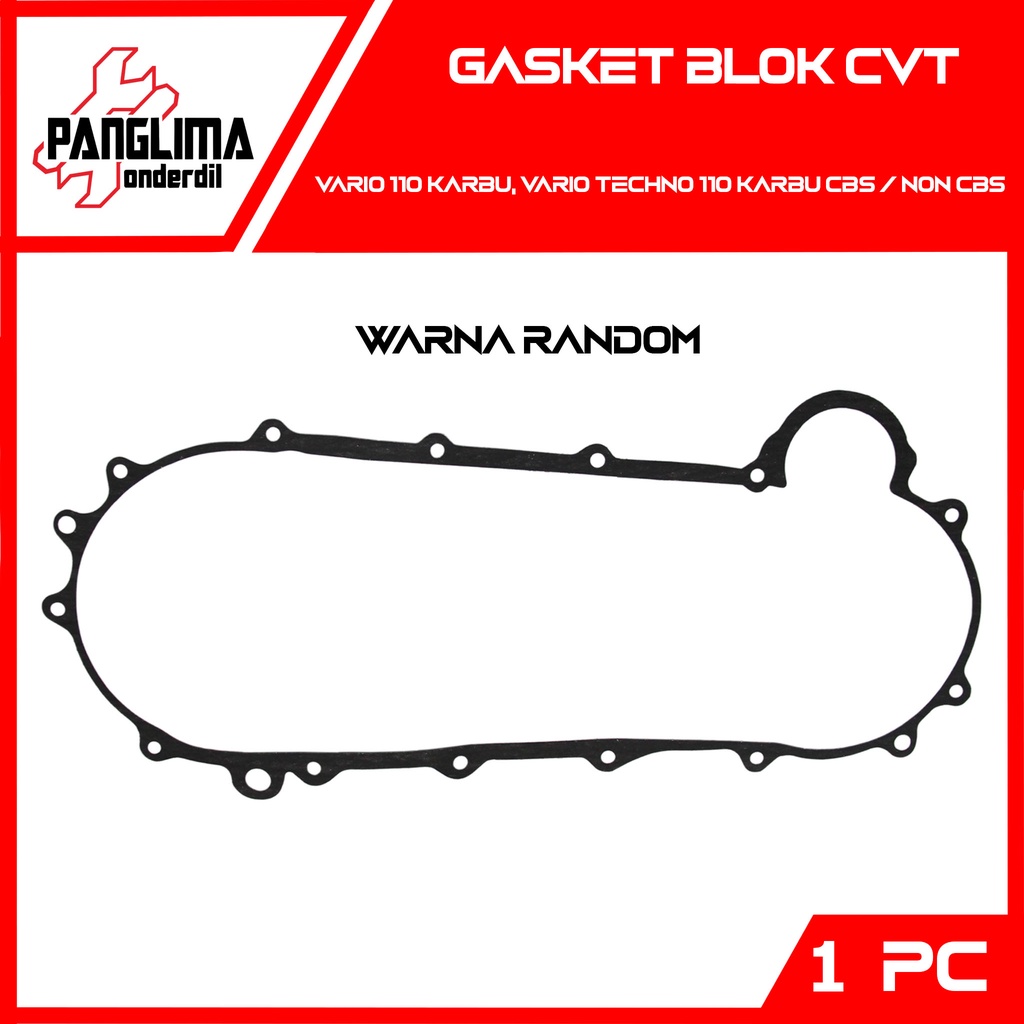 Jual Gasket Block CVT Honda Vario 110 Karbu-Techno 110 CBS-Non CBS Lama ...