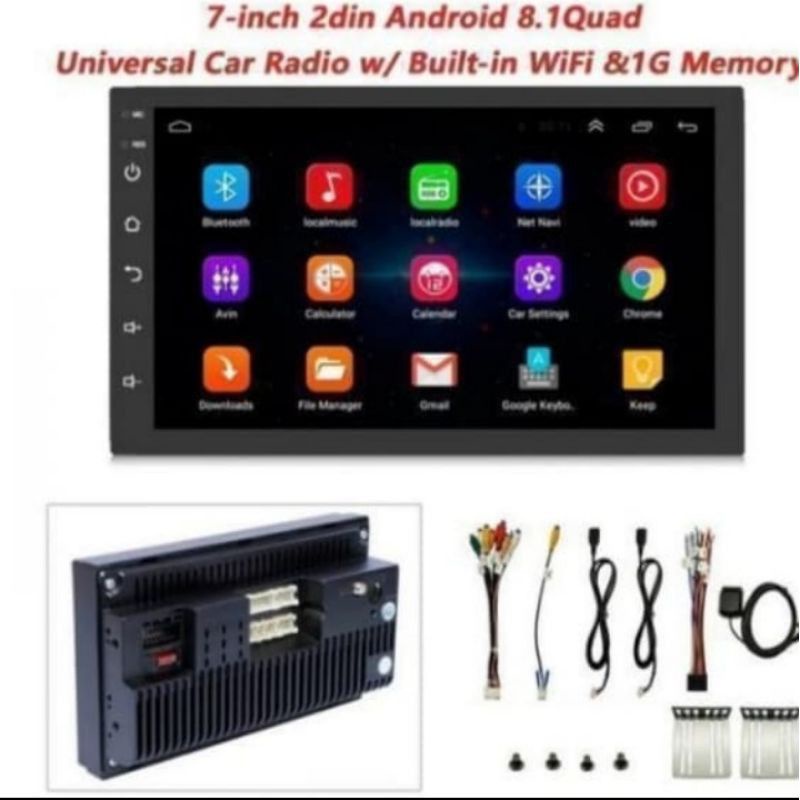Jual Head unit double din tape led 7-inch mobil all new jazz 2014 witth ...