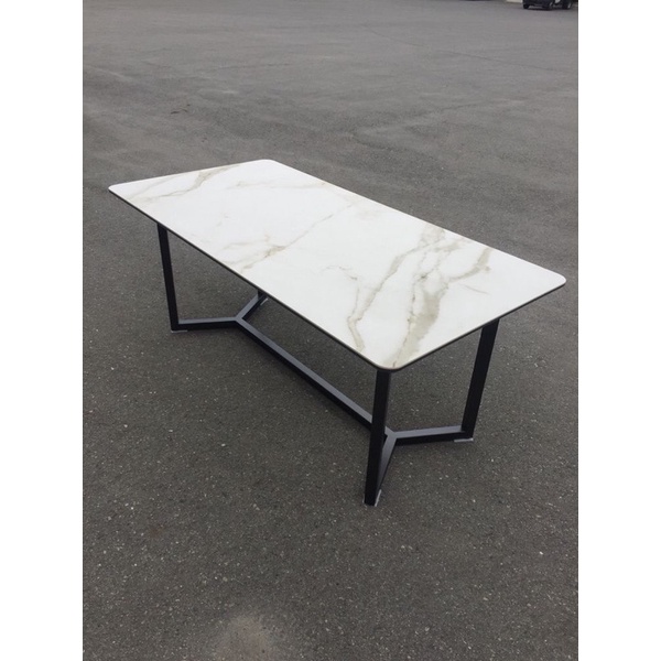 Jual meja makan top marble - meja makan minimalis - meja makan marmer ...