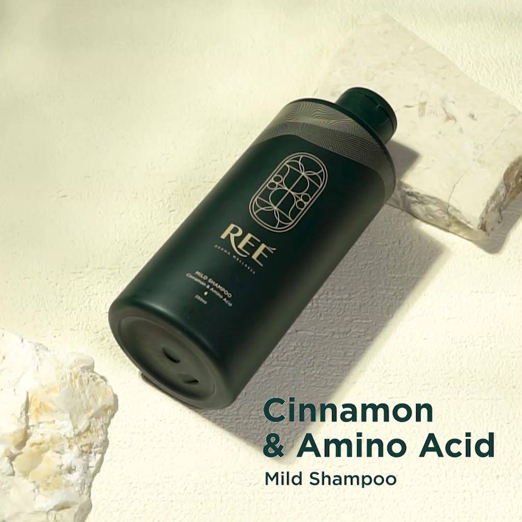 Jual Ree Derma Wellness - Cinnamon & Amino Acid Mild Shampoo 250ml ...