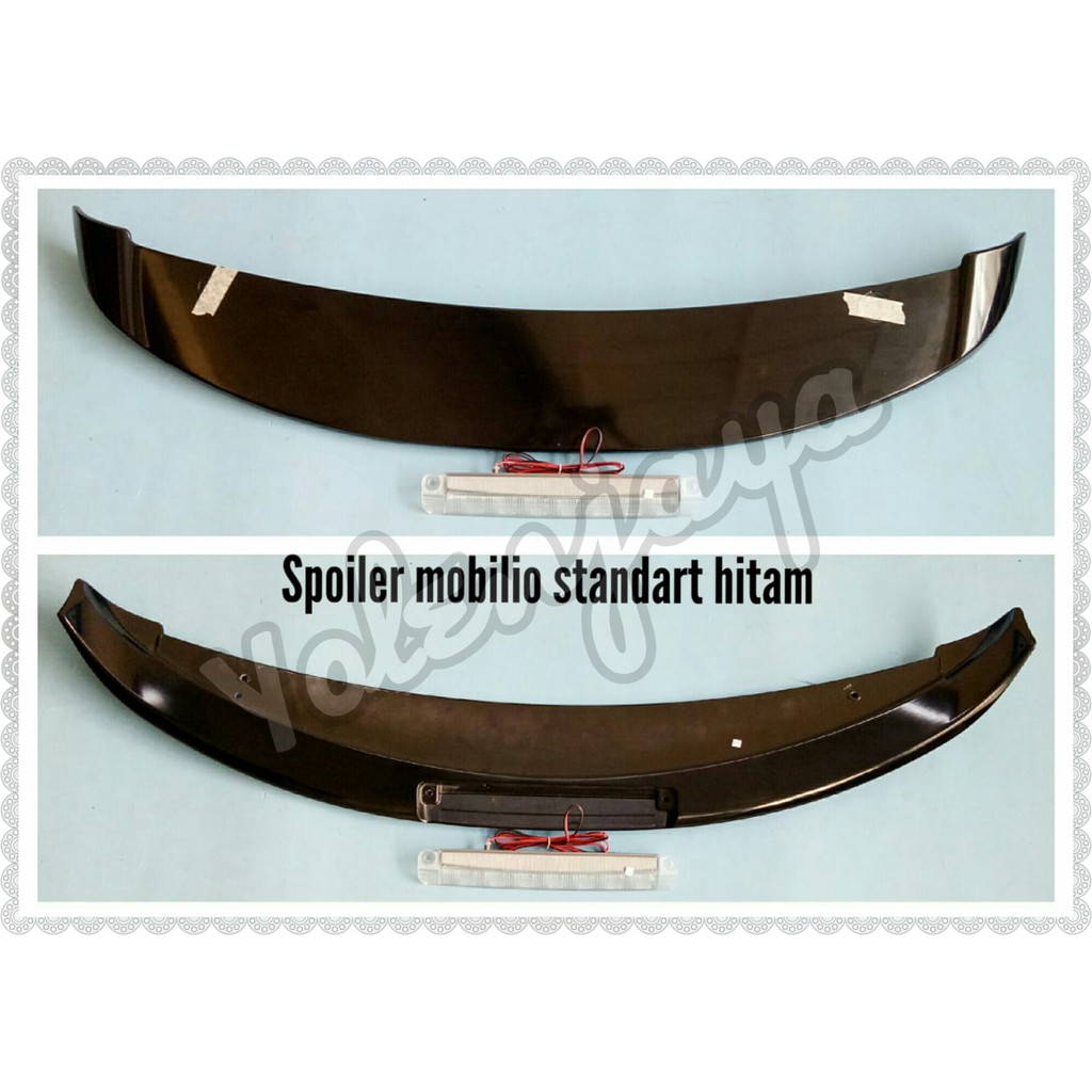 Jual Spoiler Mobilio Standard HItam | Shopee Indonesia