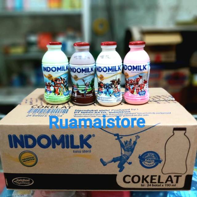 Jual (PCS) Indomilk Botol 190ml | Shopee Indonesia