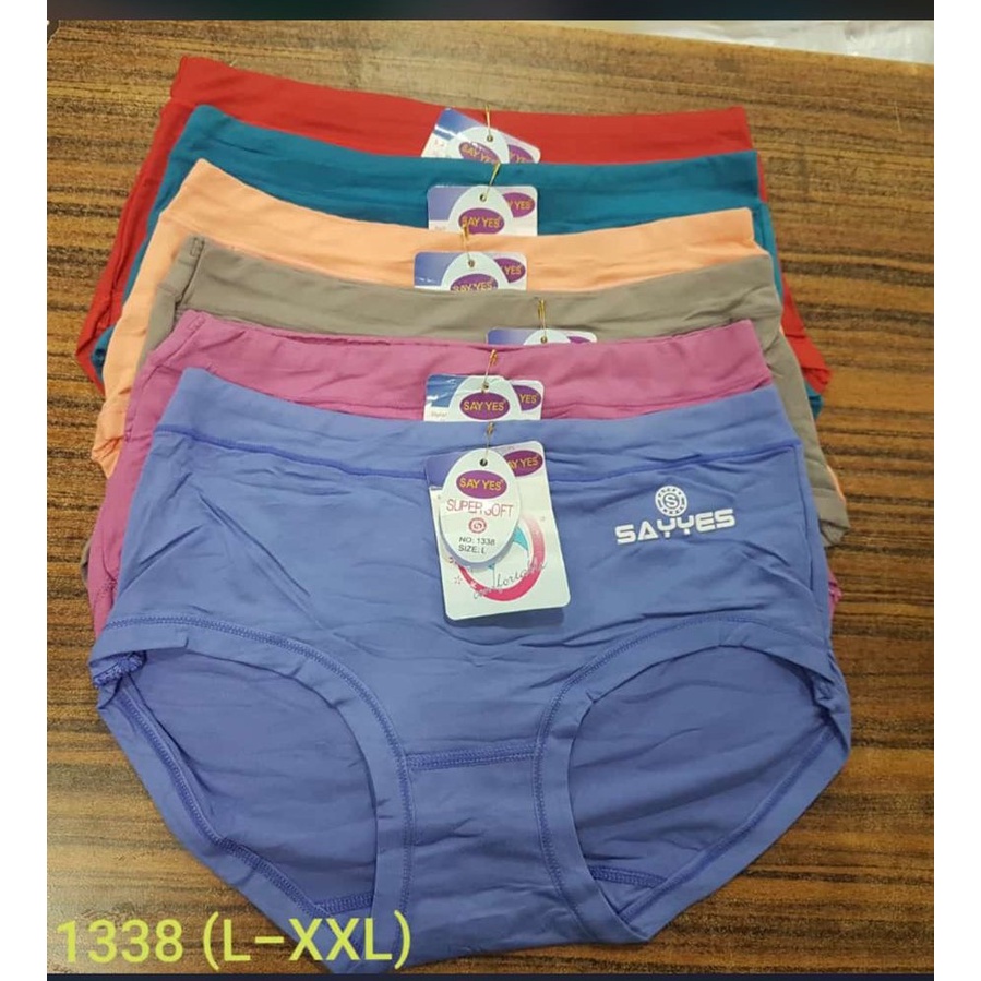 Jual CD TERLARIS CELANA DALAM WANITA DEWASA MERK SAYYES KODE 1338 KARET BESAR HIGH QUALITY ...