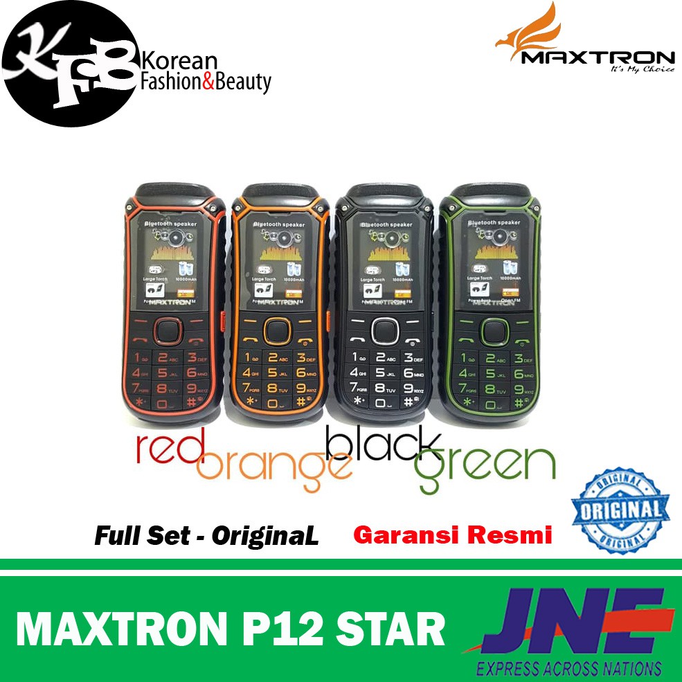 Jual Hp outdoor MAXTRON P12 Star - original - Garansi | Shopee Indonesia