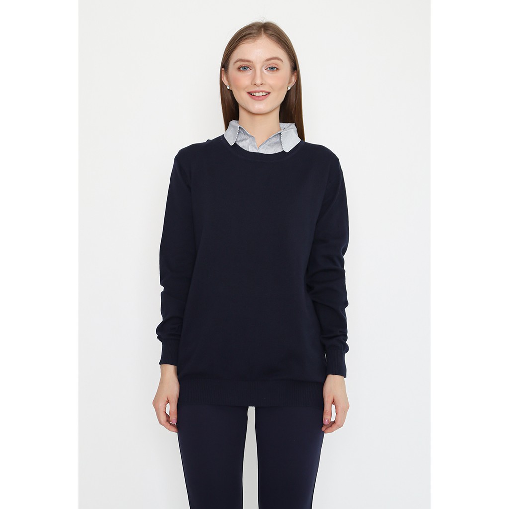 Jual Meltrick - Blouse Kombinasi Sweeter | Shopee Indonesia