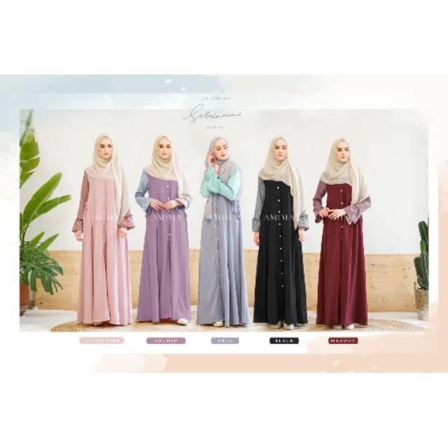 Jual SABRINA DRESS by AMIMA - Gamis polos gamis lebaran baju muslim ... Jual SABRINA DRESS by AMIMA - Gamis polos gamis lebaran baju muslim ...