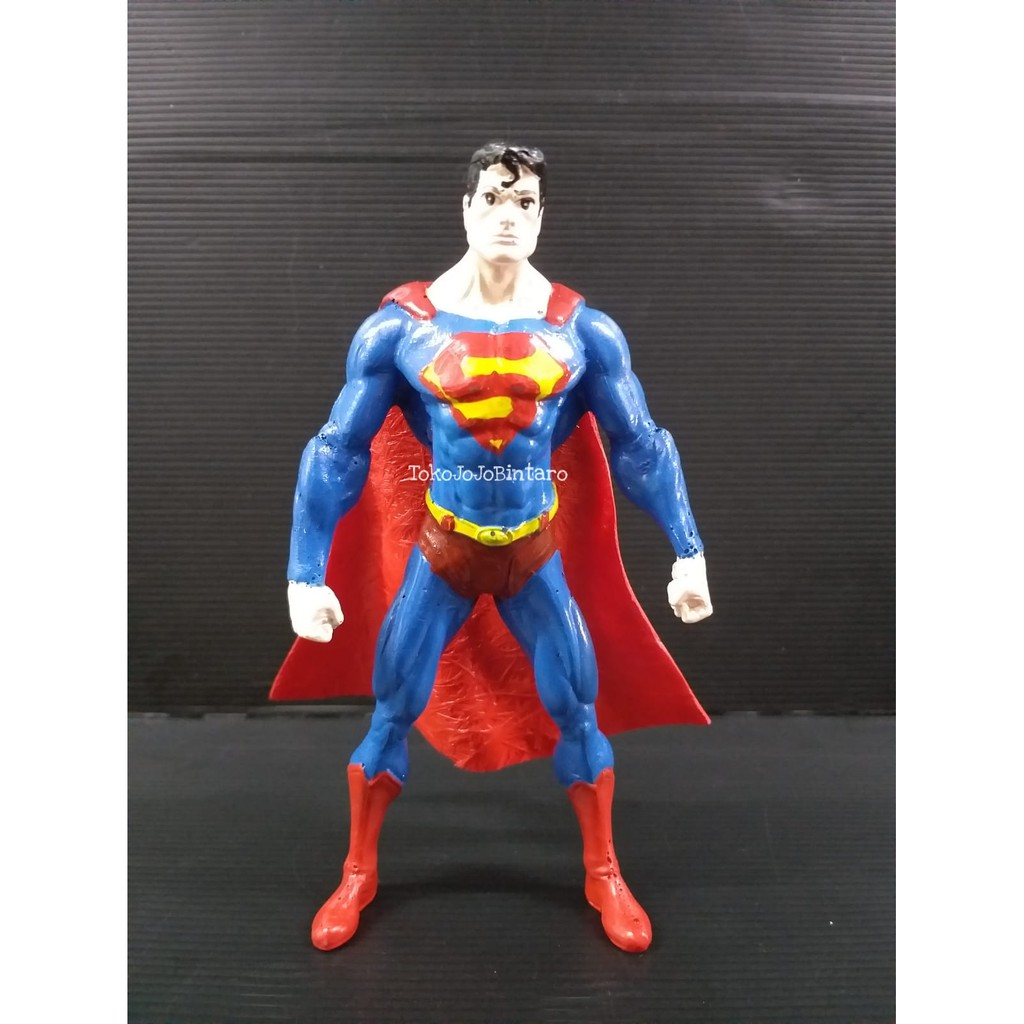 Jual MAINAN TOPPER KUE SUPERMAN SATUAN BAHAN FIBER / PMSMAN / FIBER ...