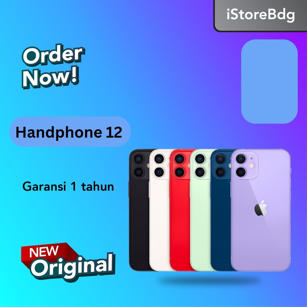 Jual iPhone 12 64GB 128GB Garansi Resmi iBox | Shopee Indonesia
