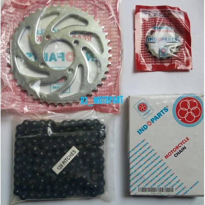 Jual Gir Set/Gear Rantai Paket/Chain Kit ORI/Original Indoparts ...