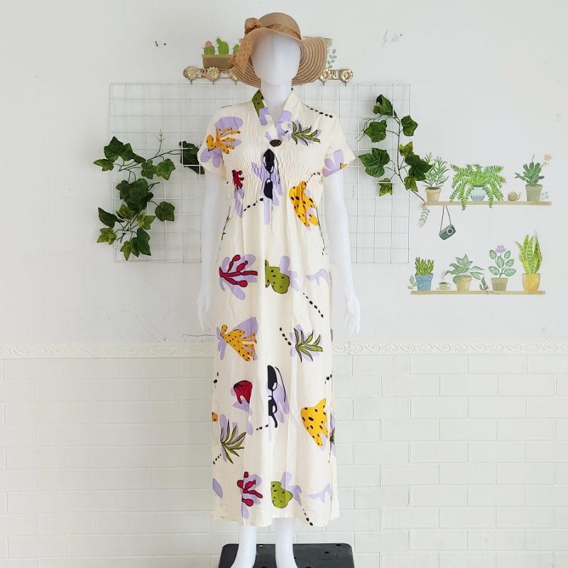Jual Longdress Maxi Daster mewah | Shopee Indonesia