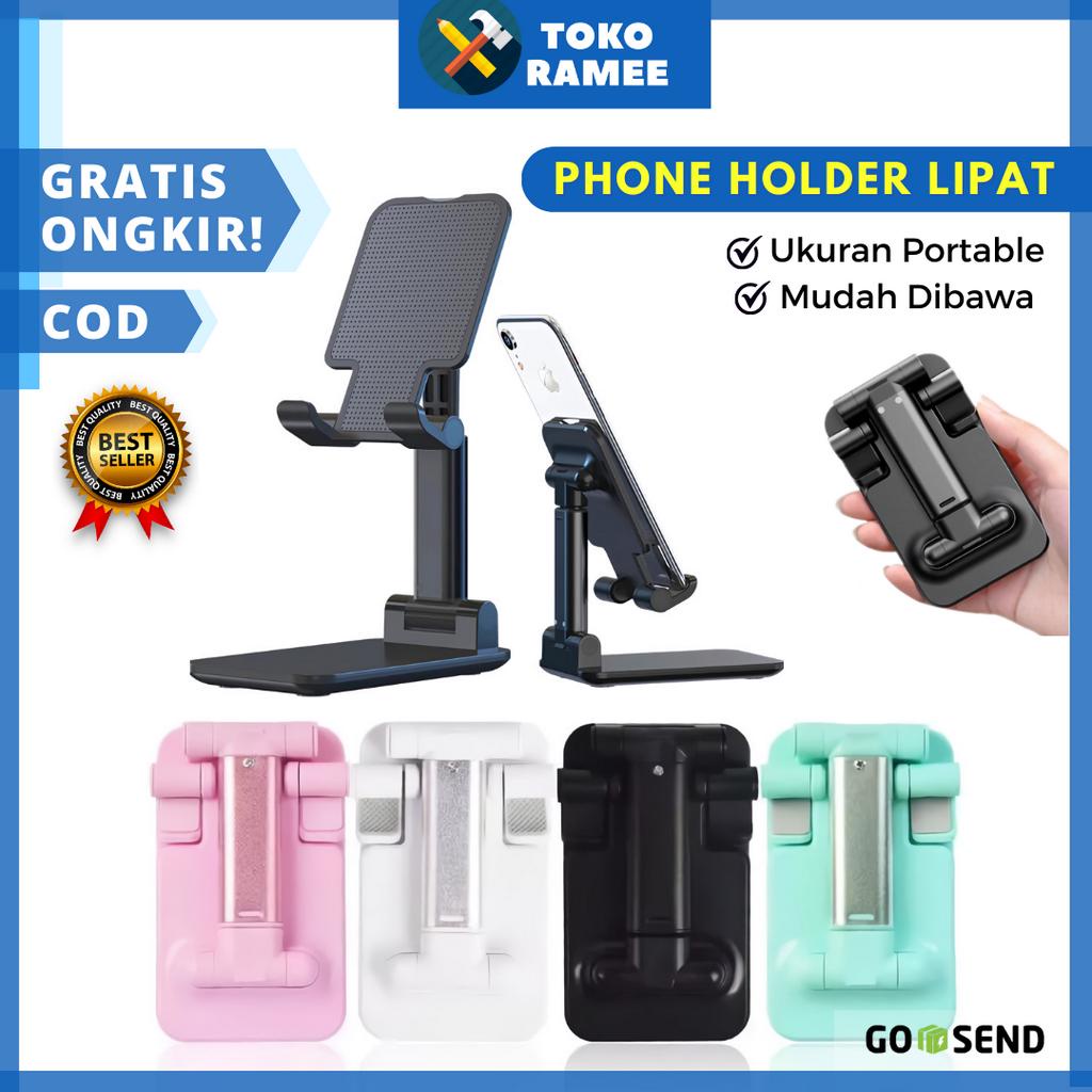 Jual Phone Holder / Stand Holder HP Handphone di Meja HD-23 Model Lipat ...