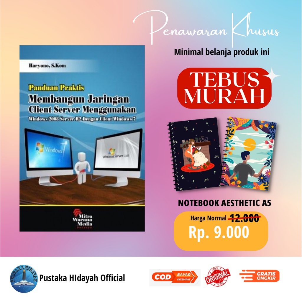 Jual Buku Panduan Praktis Membangun Jaringan Client Server - Haryono ... Jual Buku Panduan Praktis Membangun Jaringan Client Server - Haryono ...