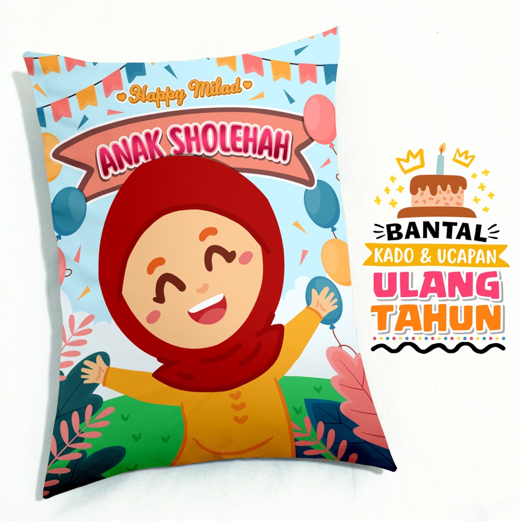 Jual Kado Hadiah Ulang Tahun Anak Cewek - Bantal Lucu Tema Anak ...