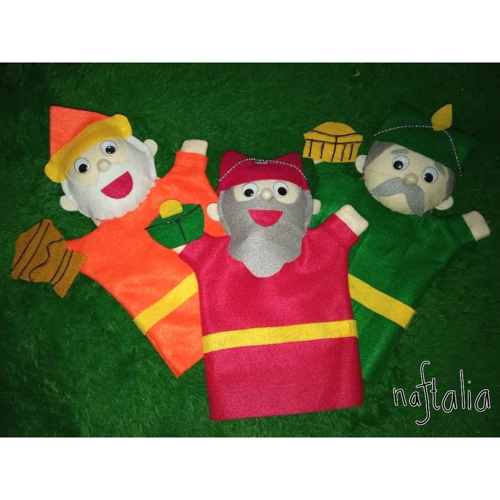 Jual Boneka Tangan Cerita Alkitab | Seri Orang Majus Bawa Mur Mas ...