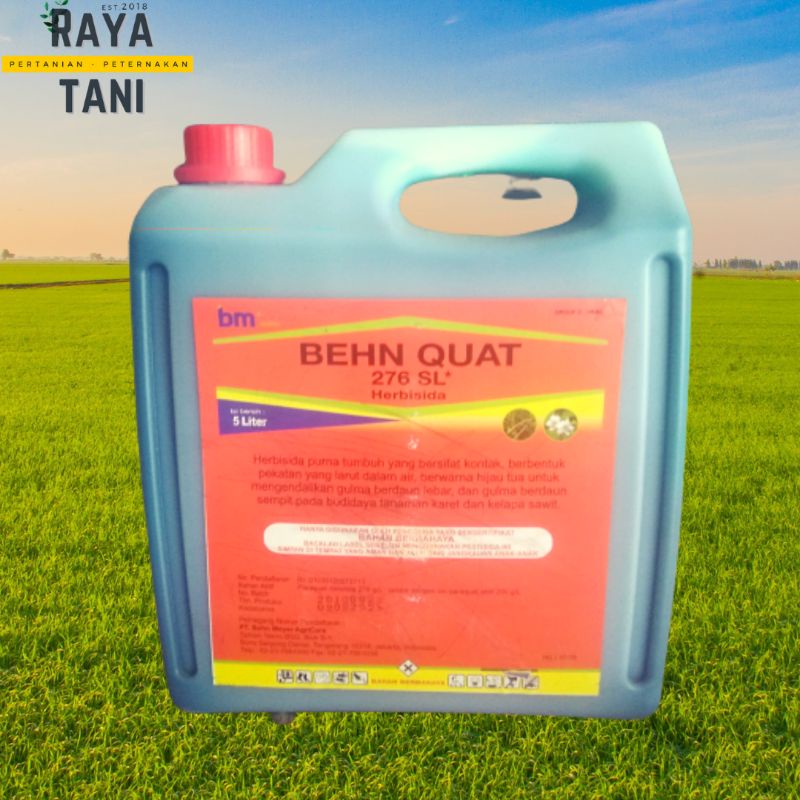 Jual Herbisida kontak Behn quat / sniar top 5 liter hanya utk ...