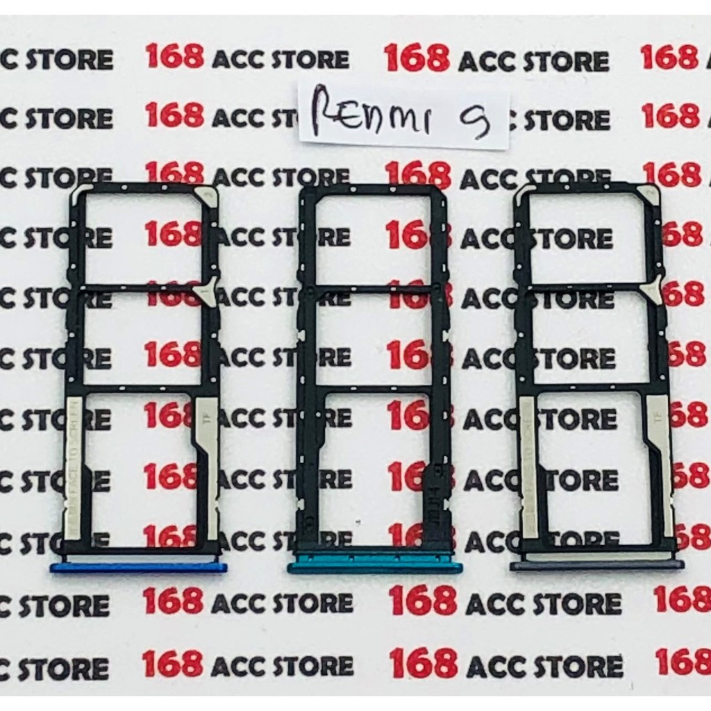 Jual SIM TRAY XIAOMI REDMI 9 SLOT SIM / TEMPAT KARTU SIM REDMI 9 SIM ...