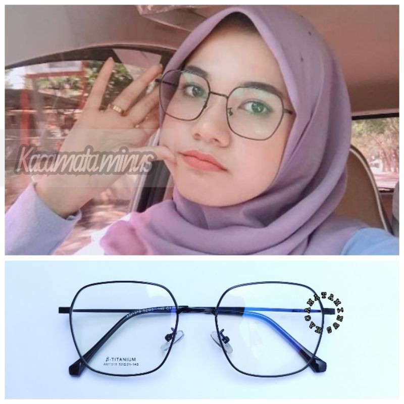 Jual frame kacamata wanita trendy | kacamata minus | kacamata ...