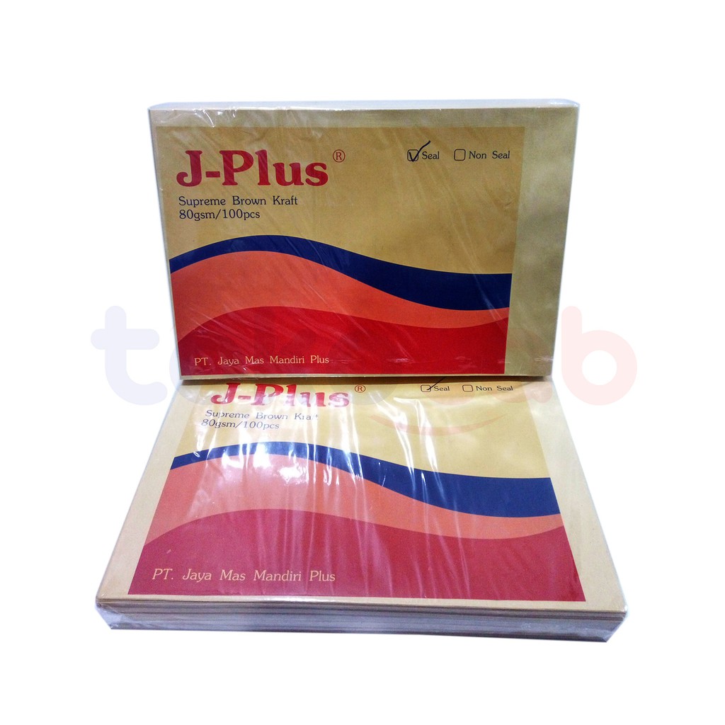 Jual Tokotab - Amplop Coklat Folio J-PLUS D dengan Seal | Shopee Indonesia