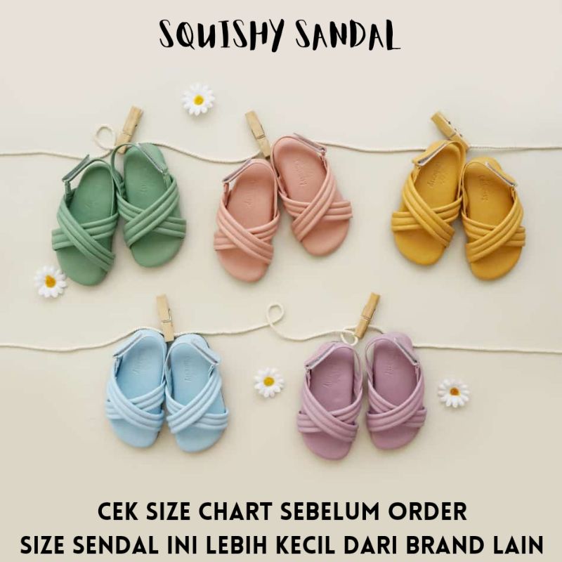 Jual Sendal Anak | Kids embassy Squishy Sandal (REJECT MINOR) | Shopee ...