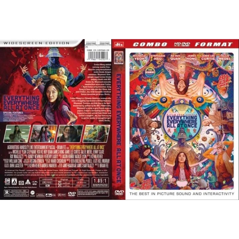 Jual dvd Everything Everywhere All At Once 2022 {OD DTS R1} {Action, Adventure, Comedy ...