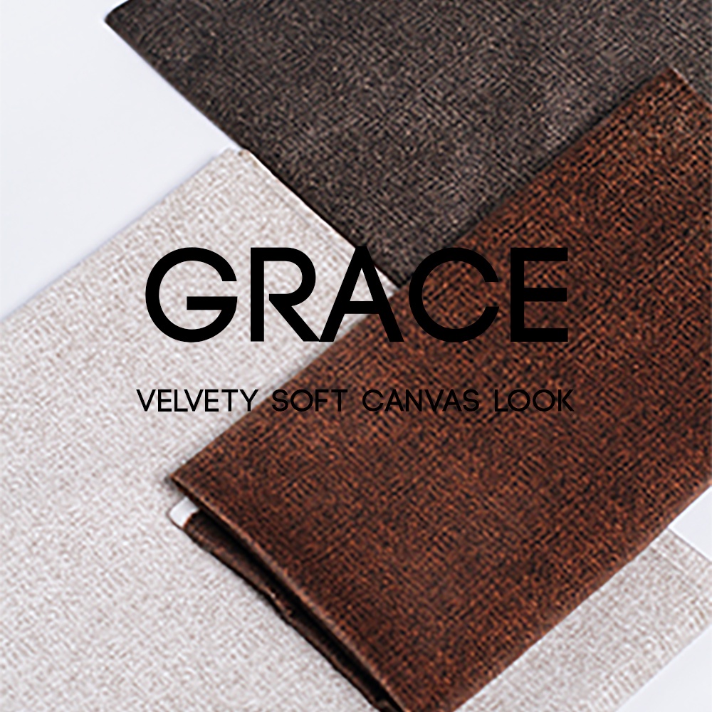 Jual GRACE Kain Kursi Sofa Baldu Lembut Motif | Shopee Indonesia